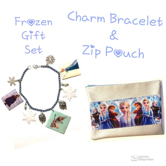 Accessories | Disney Princess Frozen Gift Set Frozen Faux Leather Zip ...